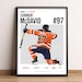 Connor Mcdavid Poster, Hockey Art, Connor Mcdavid Fan Gift, Vector ...