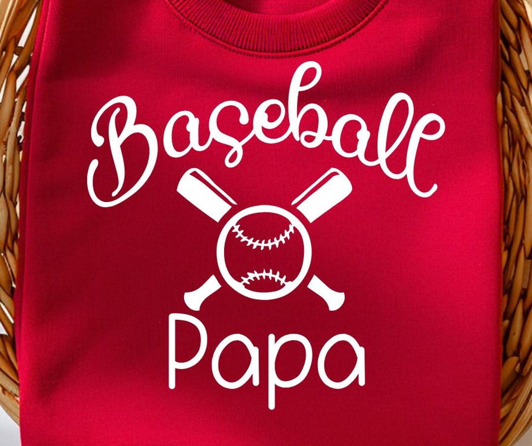 Baseball Papa SVG - Sports Baseball for Papas, Grandfathers, and ...