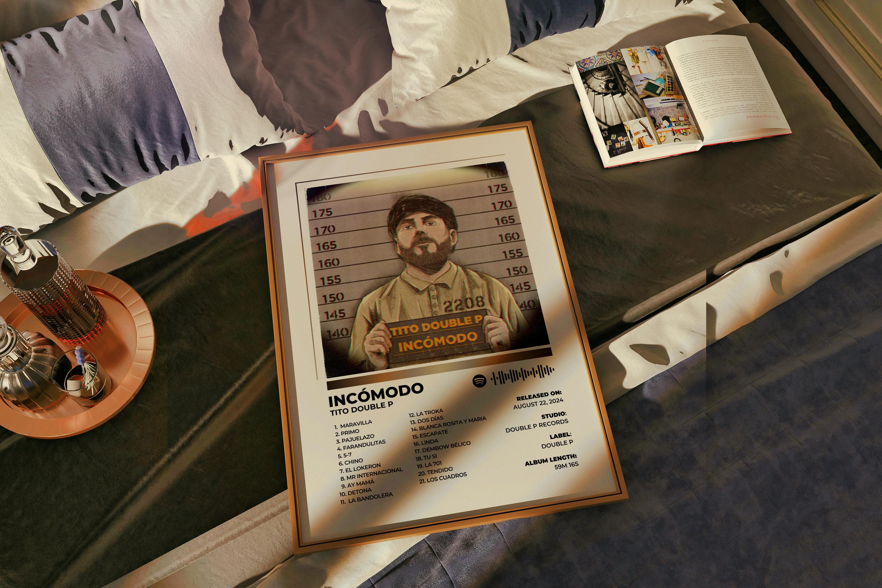 Tito Double P - Incomodo Album Cover Poster (digital and Physical) - Etsy