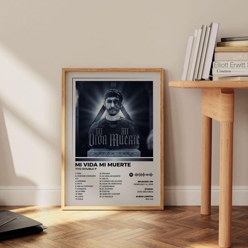 Neton Vega - Mi Vida Mi Muerte Album Cover Poster (digital and Physical ...