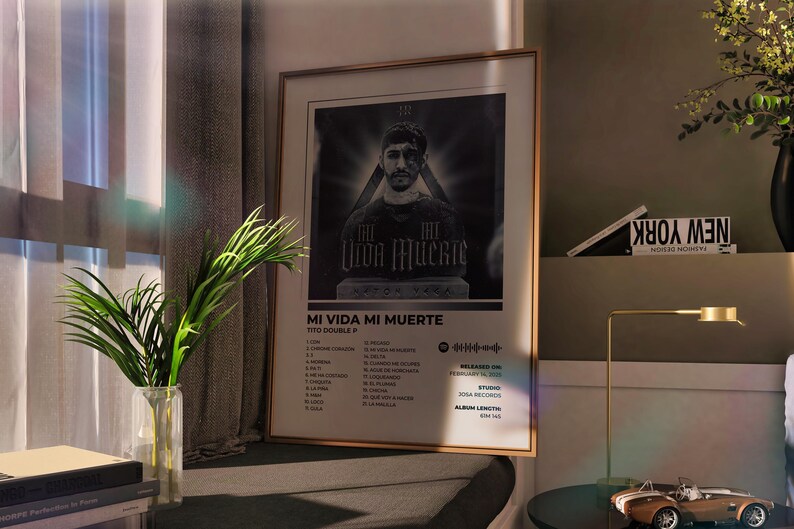 Neton Vega - Mi Vida Mi Muerte Album Cover Poster (digital and Physical ...