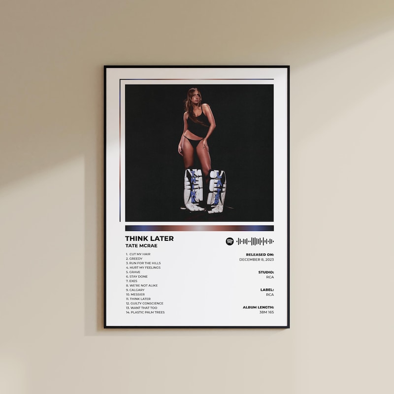 Tate Mcrae Poster - Etsy