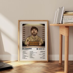 Tito Double P - Incomodo Album Cover Poster | Incómodo Album Poster ...