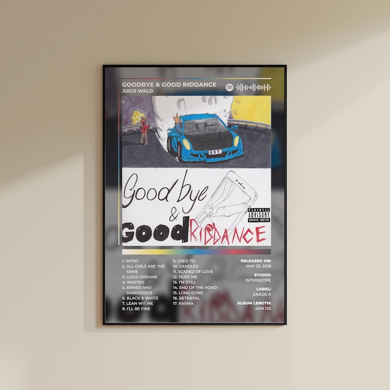 Goodbye and Good Riddance Album Cover Art - Etsy