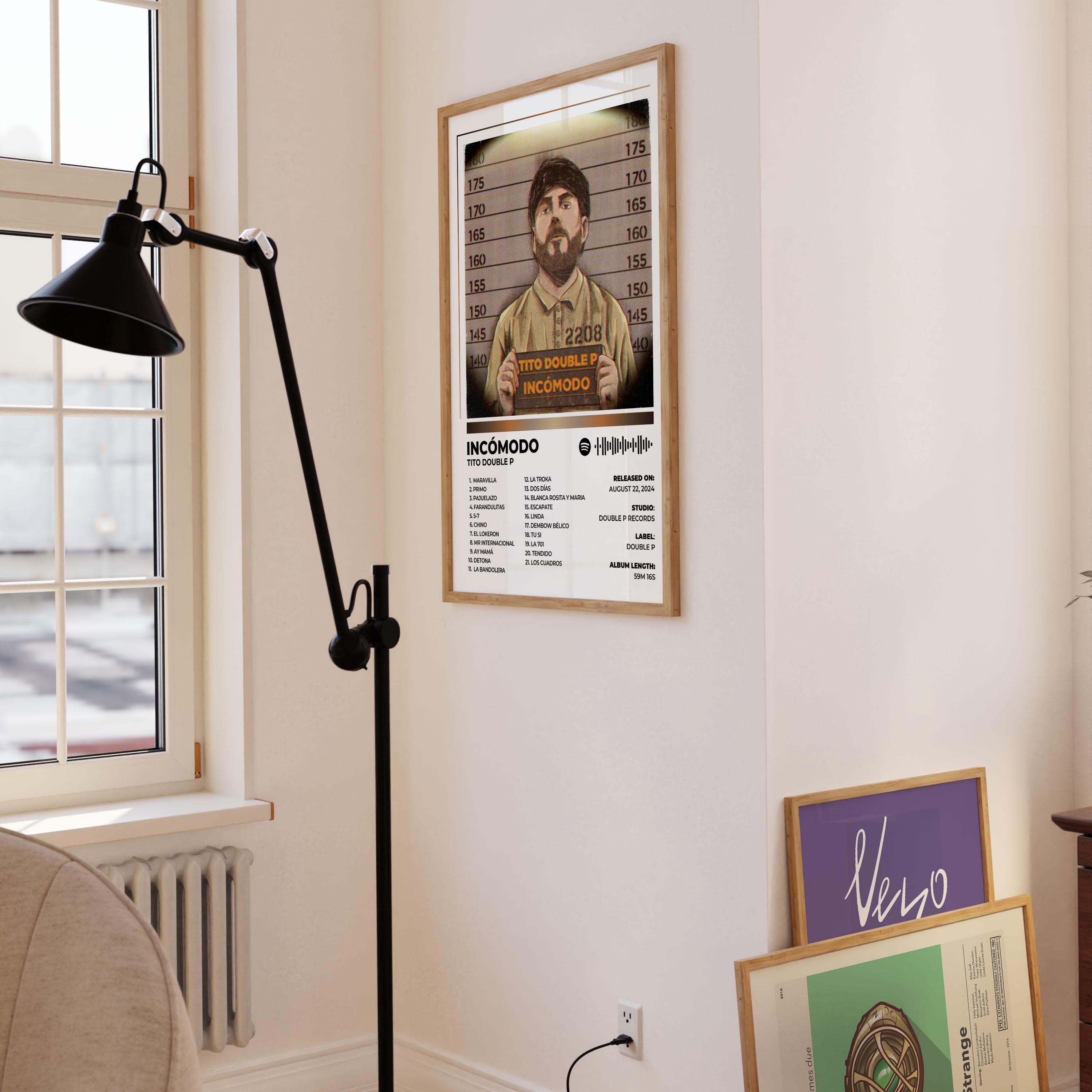 Tito Double P - Incomodo Album Cover Poster (digital and Physical) - Etsy