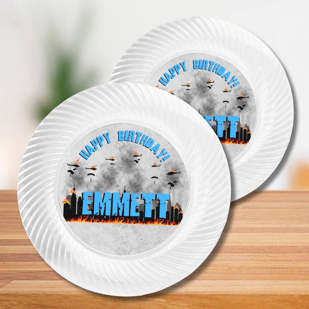 Custom Godzilla Party Paper Plates – Perfect for Birthdays & Events - Etsy