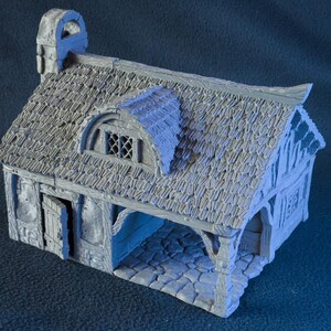 Cottage and Bakery House - 28mm - Wargaming Tabletop - Fantasy Scenery ...