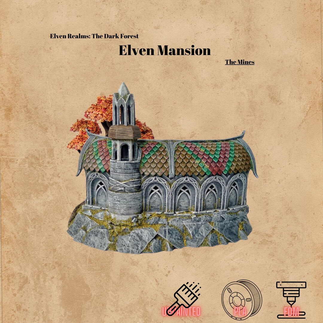 Elven Mansion - Elven Realms - the Mines - Dungeons and Dragons ...