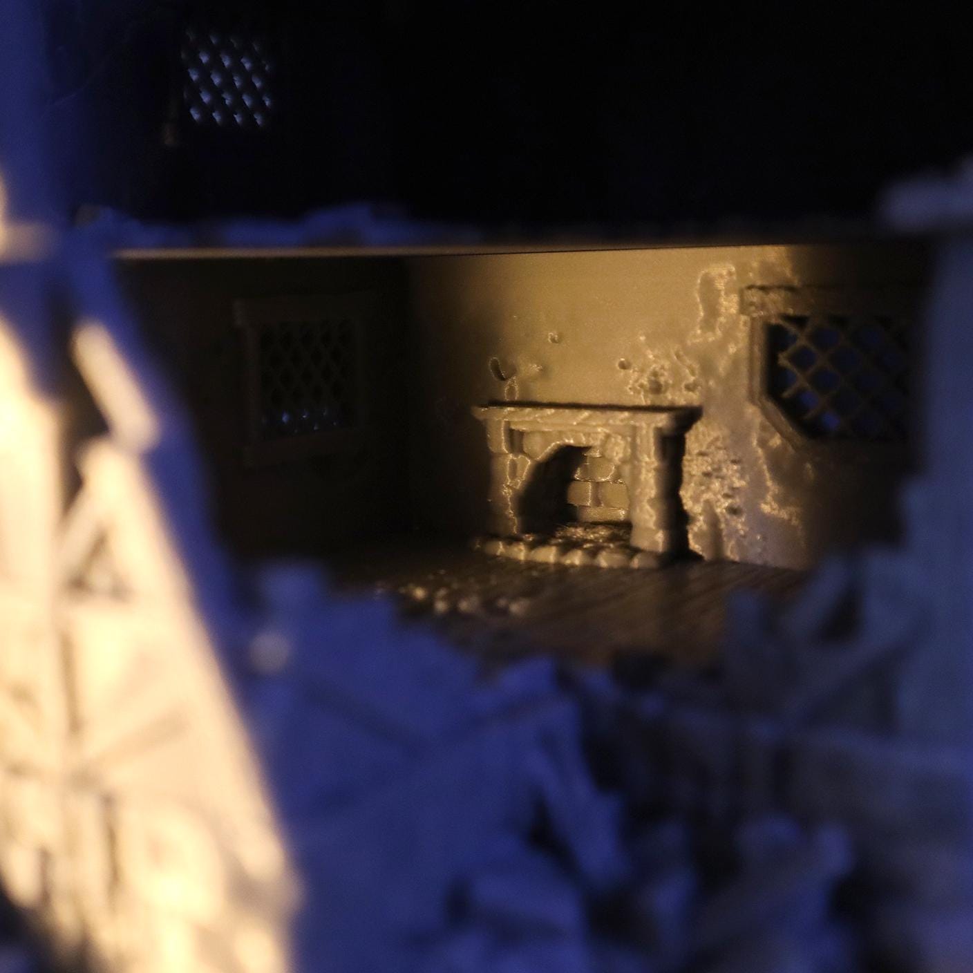 Ruined Medieval House - 28mm - Wargaming Tabletop - Fantasy Scenery ...