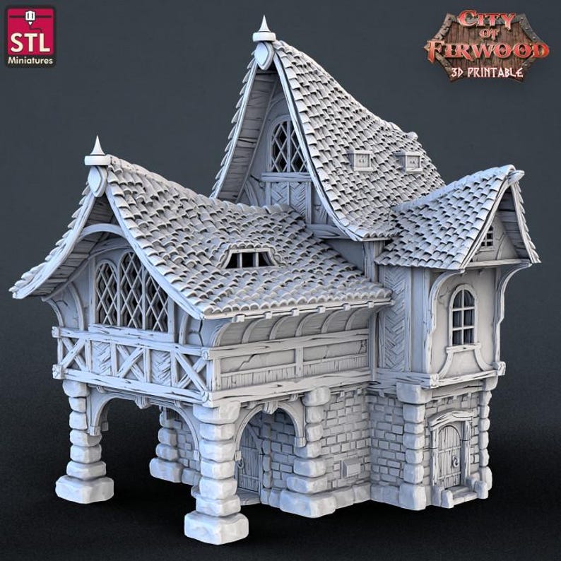 Bank - City of Firwood - Wargaming Tabletop - Fantasy Scenery ...