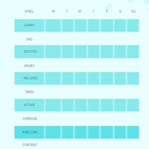 Self-love Planner Printable Daily and Weekly Affirmations, Journaling ...