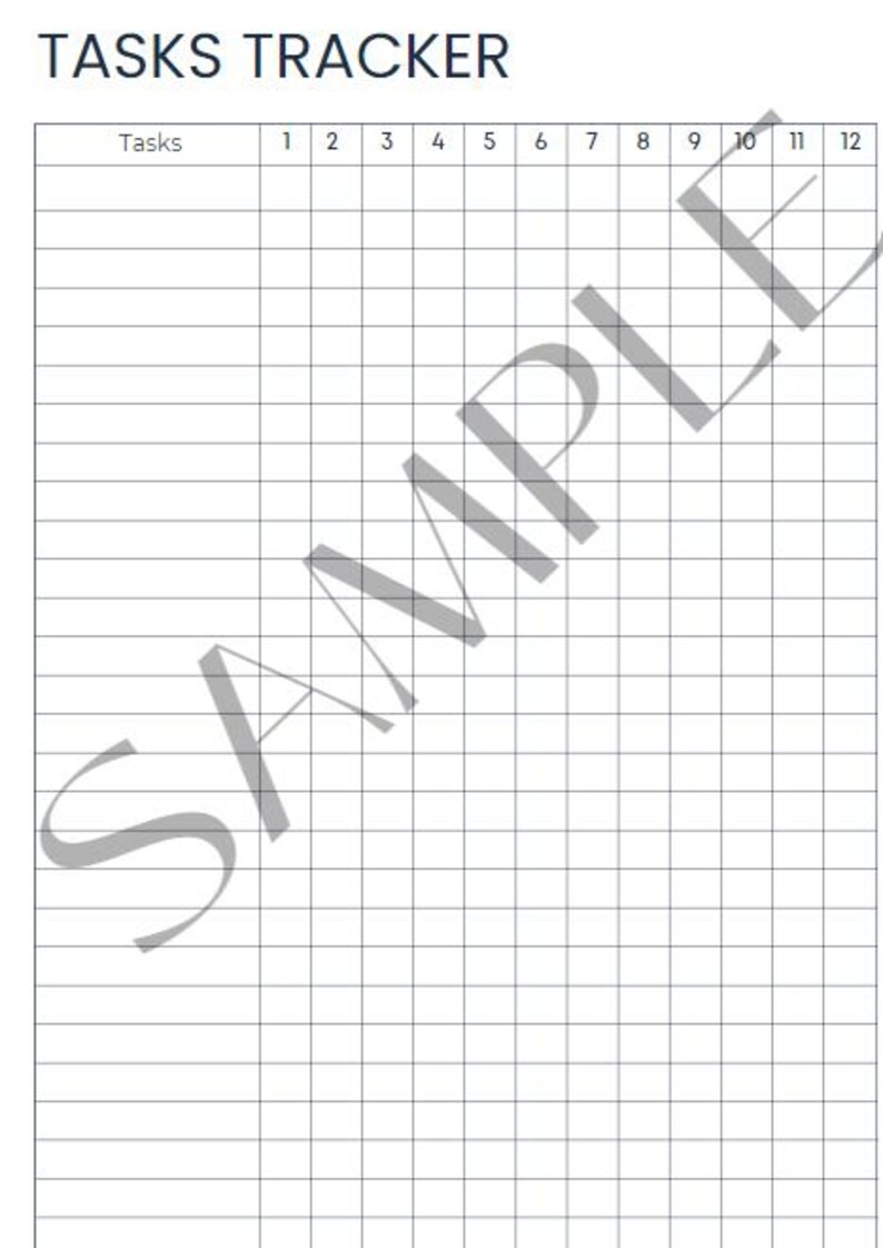 ADHD Planner Printable Daily, Wkly, Mnthly Organizer for Focus and Time ...