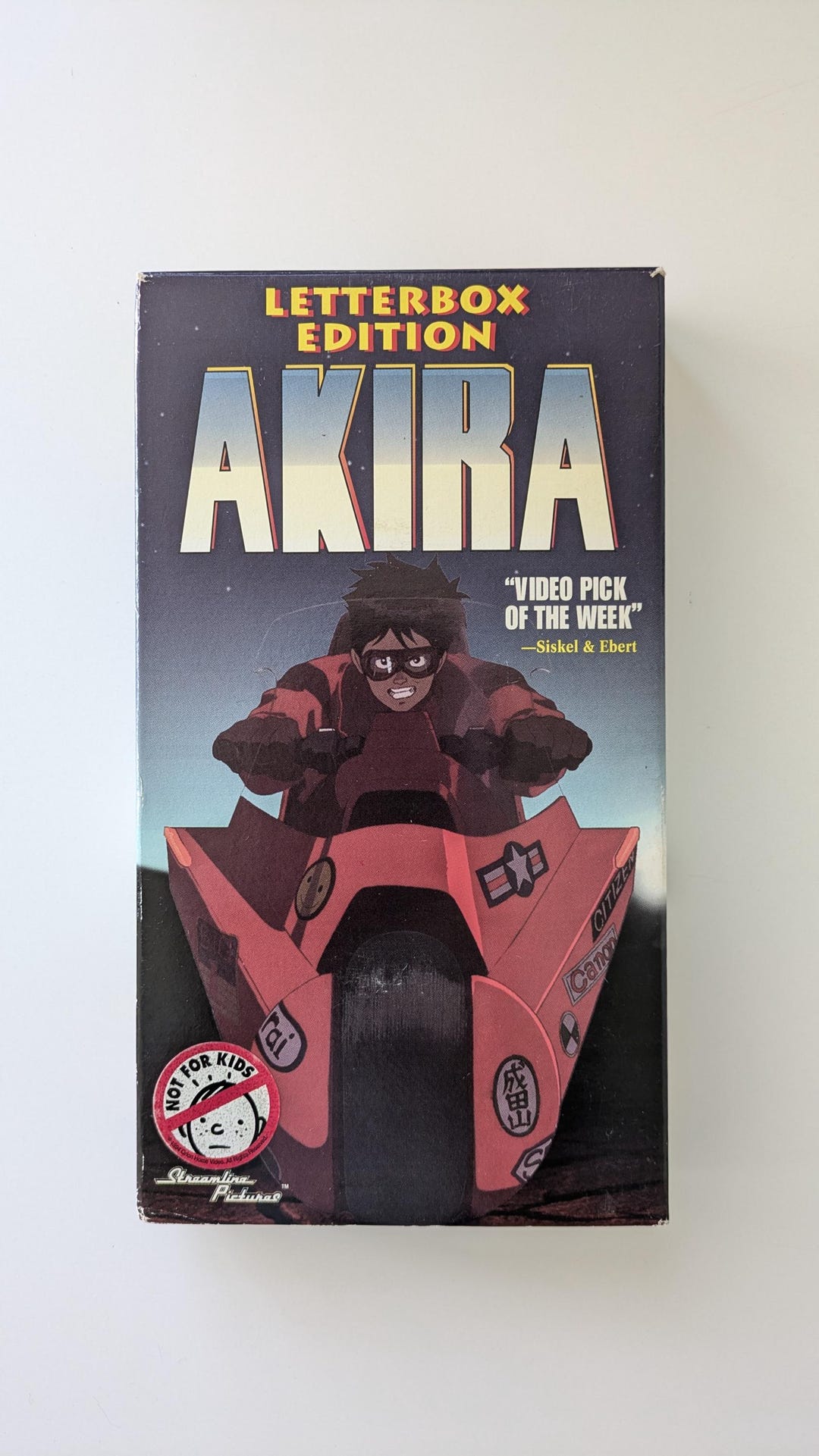 Akira VHS - RARE Letterbox Edition, Collectible Classic Movie Tape ...