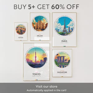 Penang City Poster, Malaysia Travel Print, Printable Wall Art, Travel ...
