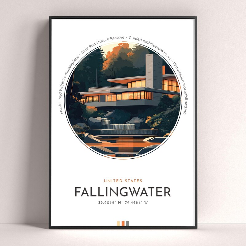 Fallingwater - Etsy