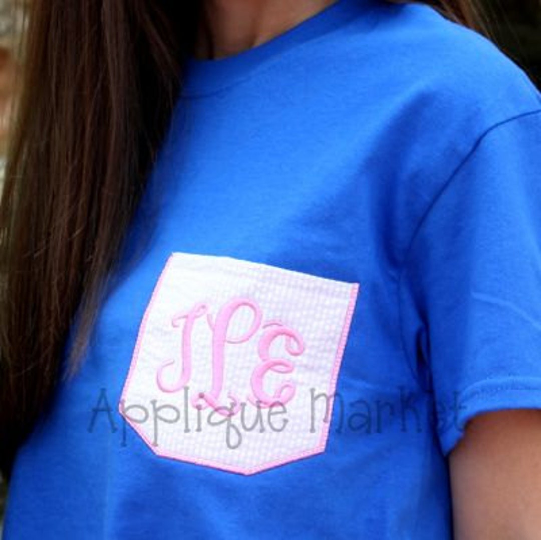 Machine Embroidery Design Applique Appli-pocket 2 Square (with ...