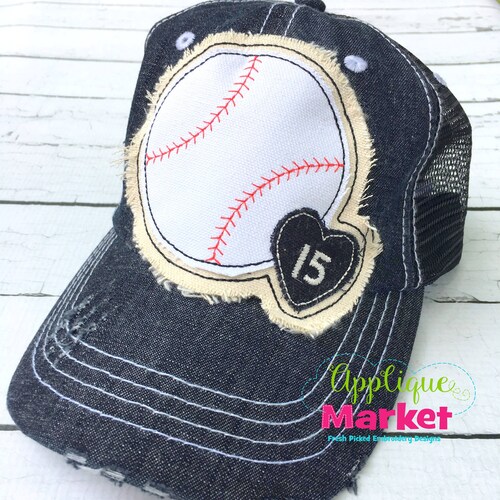 Machine Embroidery Applique Design in the Hoop Hat Patch Hello | Etsy