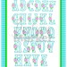 Machine Embroidery Design Fishtail Rose Applique Font INSTANT DOWNLOAD ...