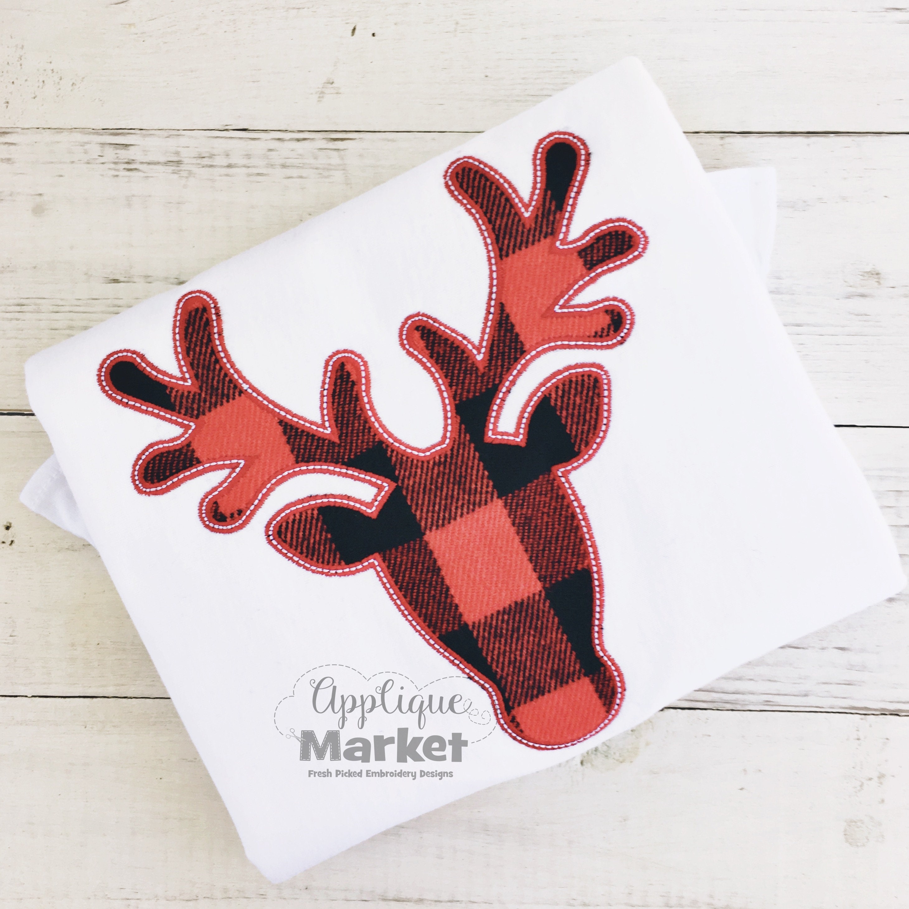 Machine Embroidery Design Applique Deer Silhouette INSTANT DOWNLOAD - Etsy