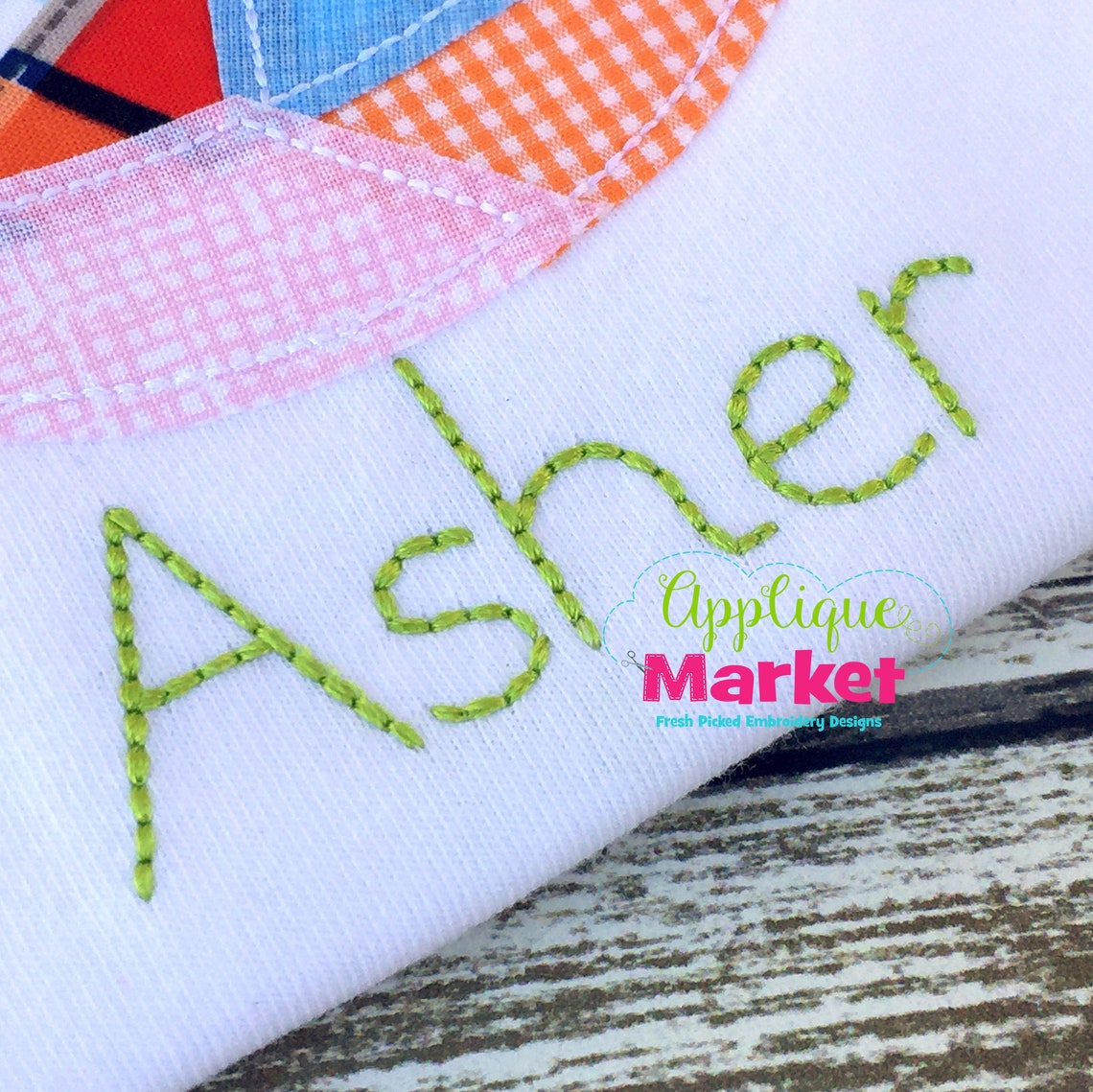 Machine Embroidery Design Vintage Print Alphabet Font INSTANT - Etsy