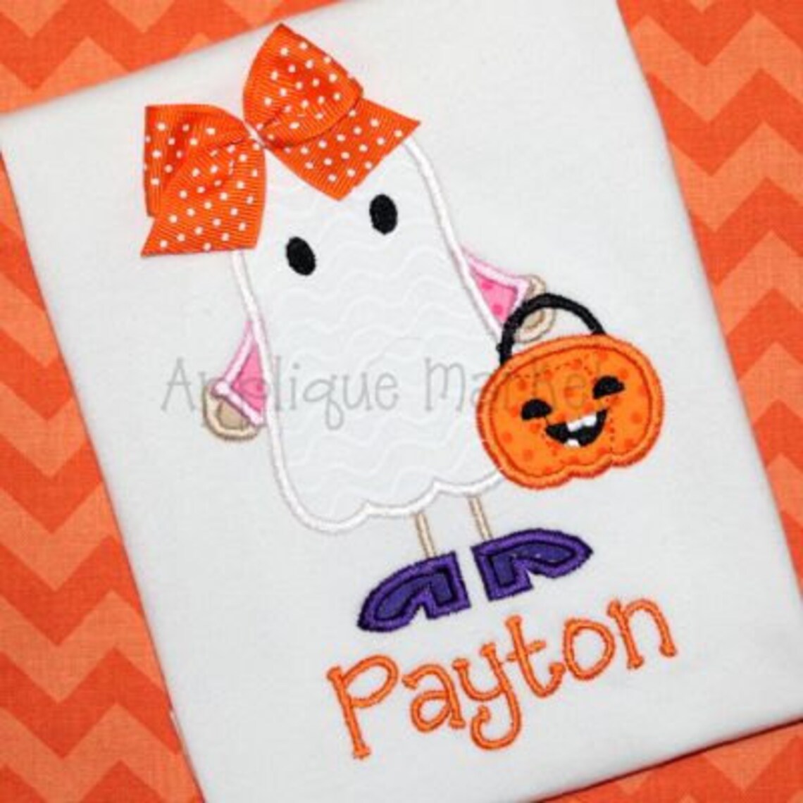 Machine Embroidery Design Applique Ghost Girl Patch INSTANT DOWNLOAD - Etsy