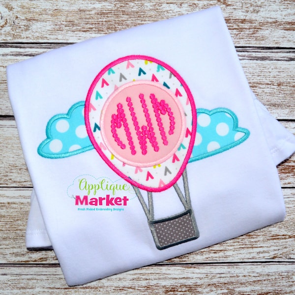 Balloon Applique - Etsy