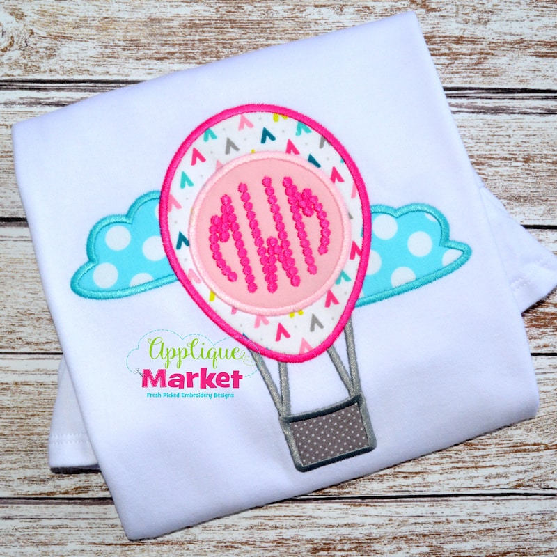 Balloon Applique - Etsy