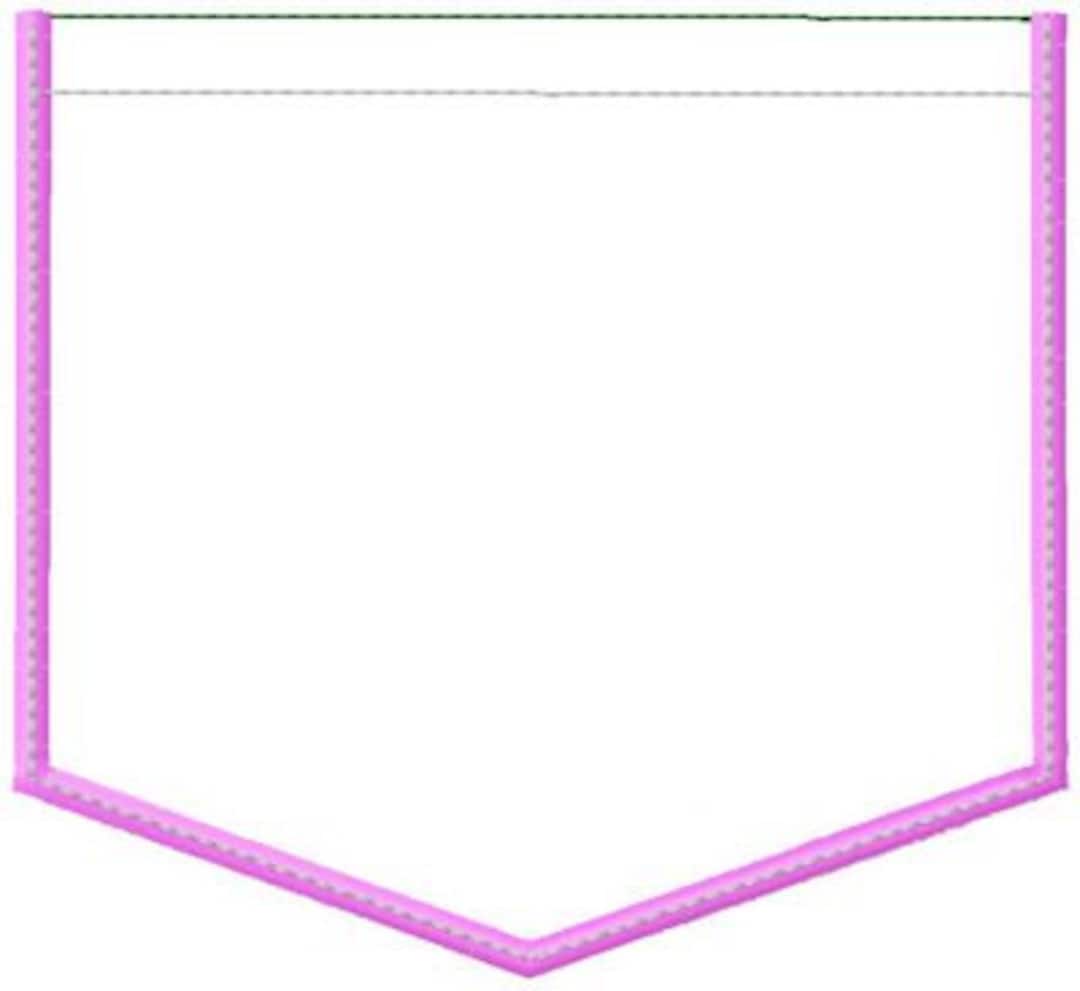 Machine Embroidery Design Applique Appli-pocket 2 Half Point (with ...