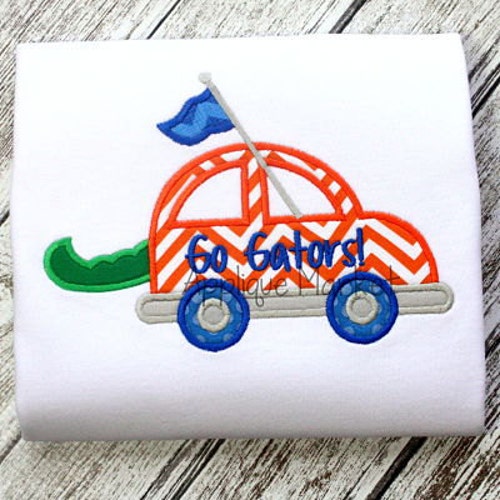 Machine Embroidery Design Gator Football Sketch INSTANT - Etsy