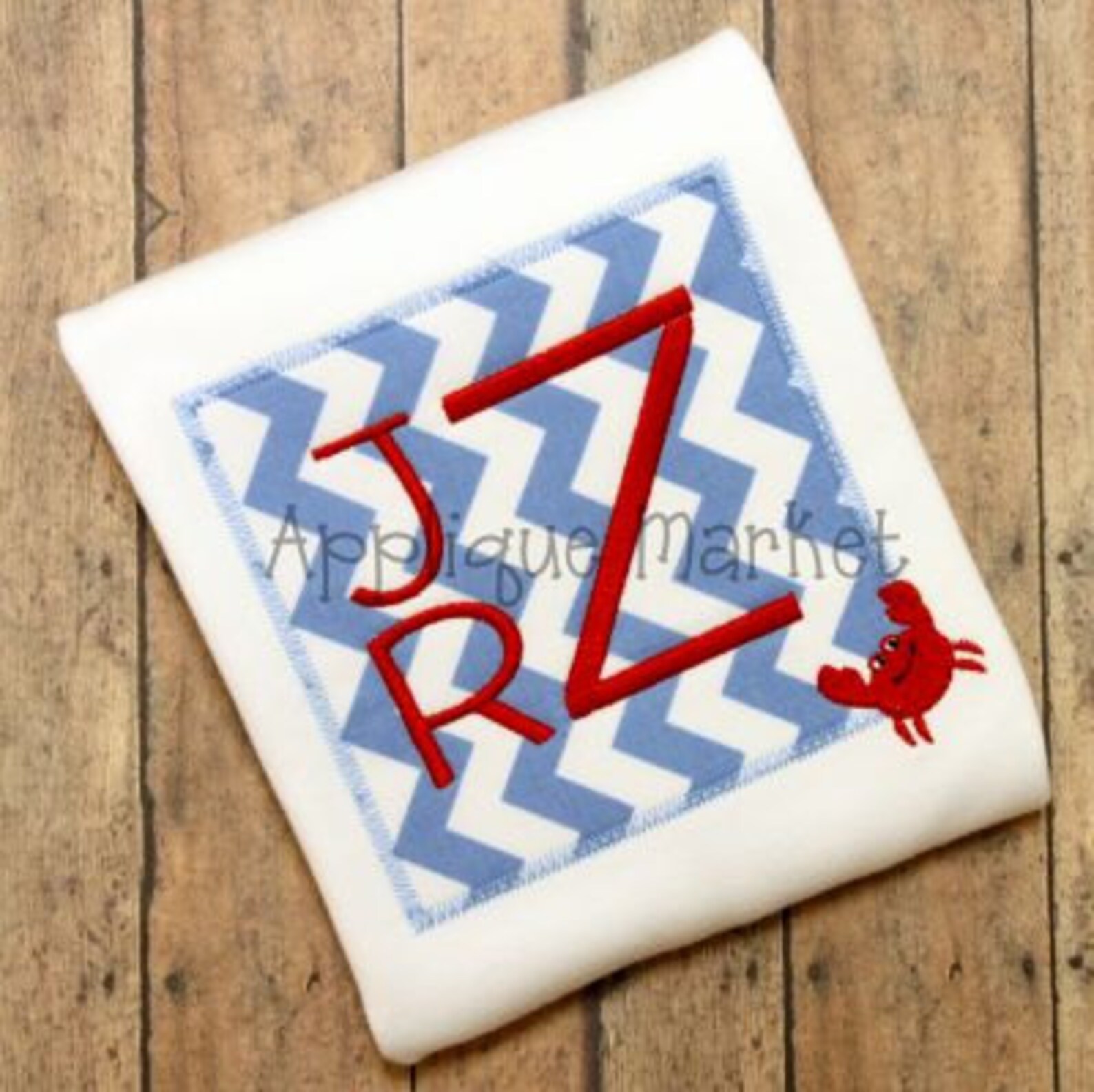 Machine Embroidery Design Applique Crab Patch 2 INSTANT - Etsy