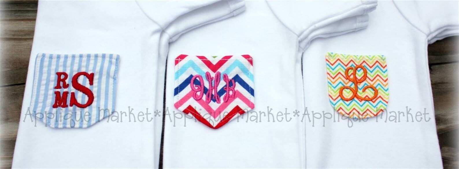 Machine Embroidery Design Applique Mini in the Hoop Pocket Set INSTANT ...
