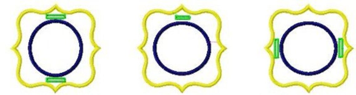 Machine Embroidery Design Applique in the Hoop Hayden Label - Etsy