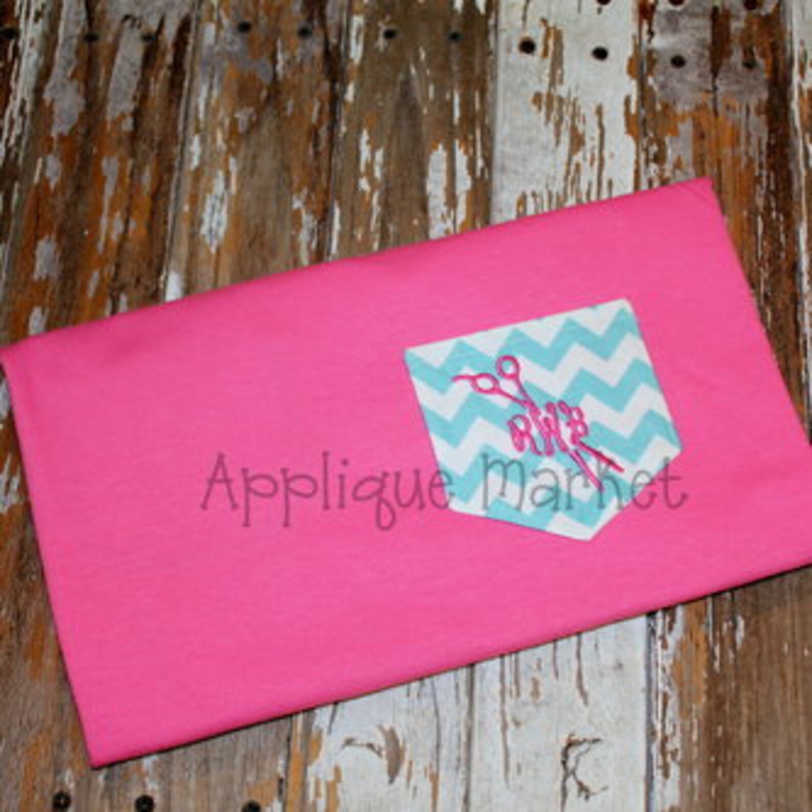 Machine Embroidery Design Applique In-the-hoop Pocket With | Etsy