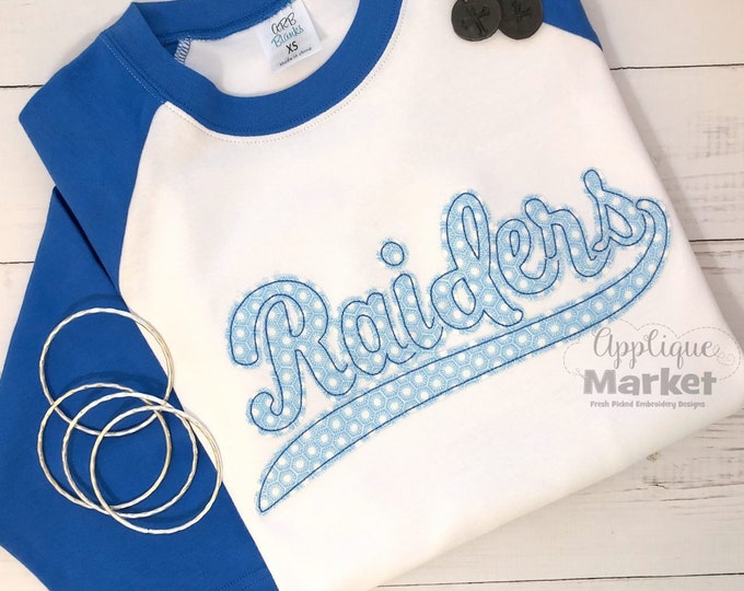 Machine Embroidery Sporty Script Cursive Applique Bean Stitch Alphabet ...