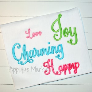 Machine Embroidery Design Applique Charming Bold Alphabet - Etsy