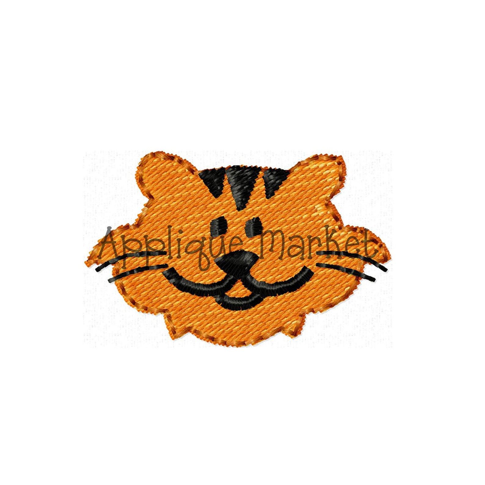 Machine Embroidery Design Tiger Mini INSTANT DOWNLOAD - Etsy