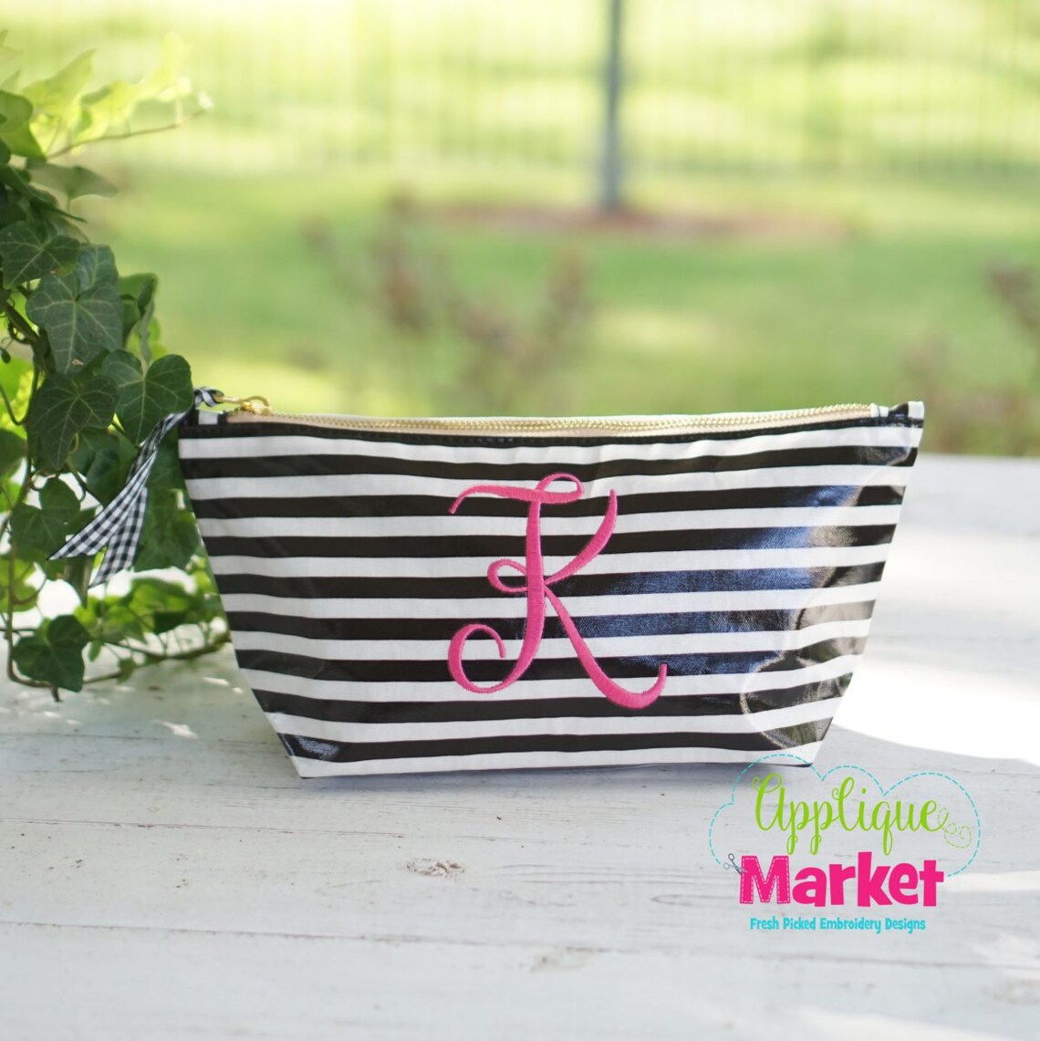 Machine Embroidery Design Embroidery Ruby Initial Script - Etsy