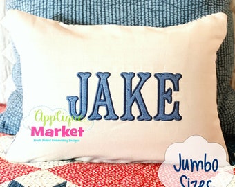 Machine Embroidery Design Fishtail Monogram Font INSTANT DOWNLOAD - Etsy