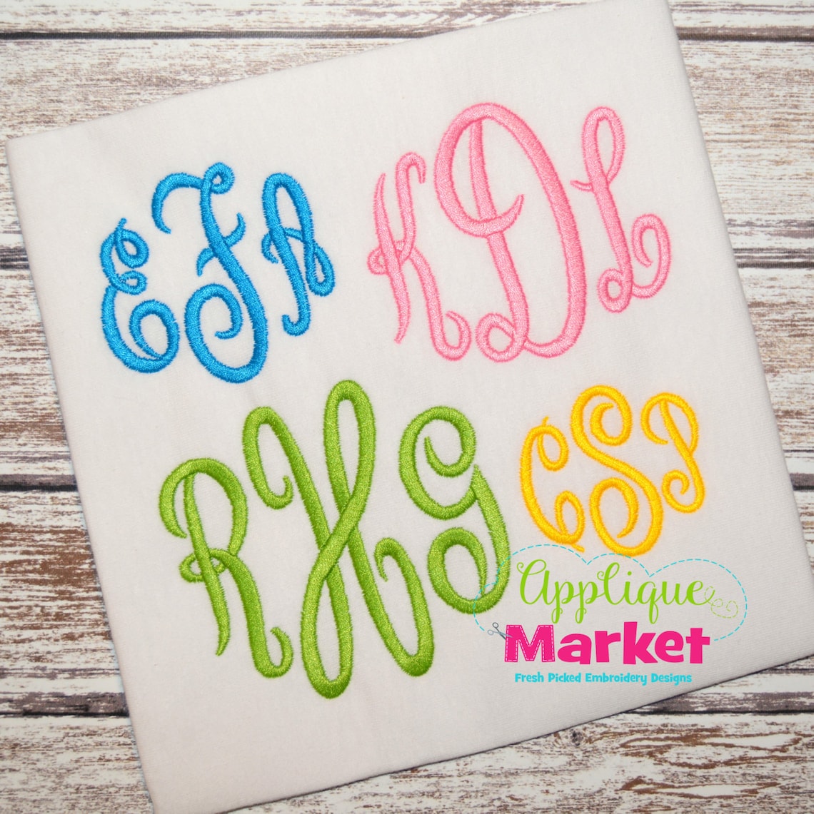 Machine Embroidery Design Embroidery Regal Monogram Font INSTANT ...