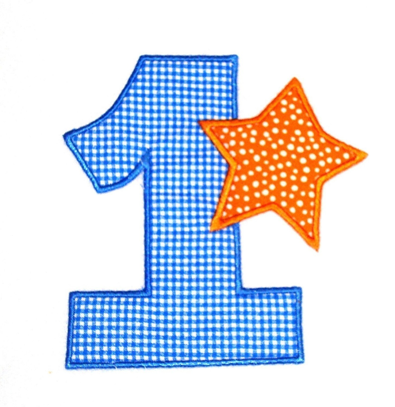 Machine Embroidery Applique Design Star Numbers 4x4 and 5x7 - Etsy