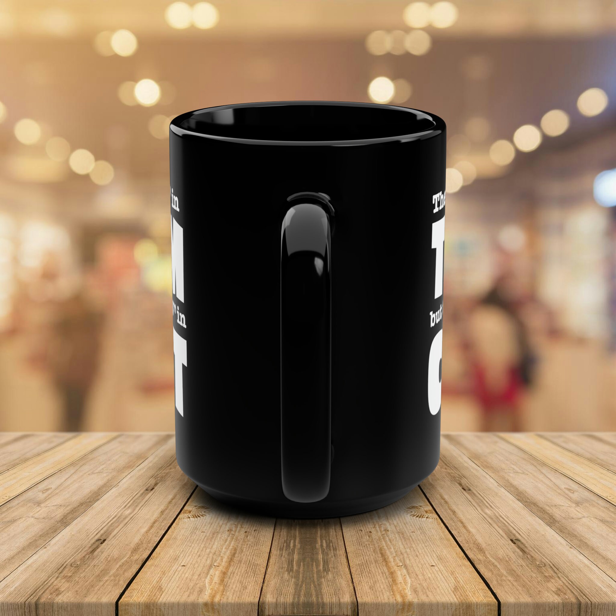 Offensive Mug Theres No I In Team But There Is A U In Cunt Unt