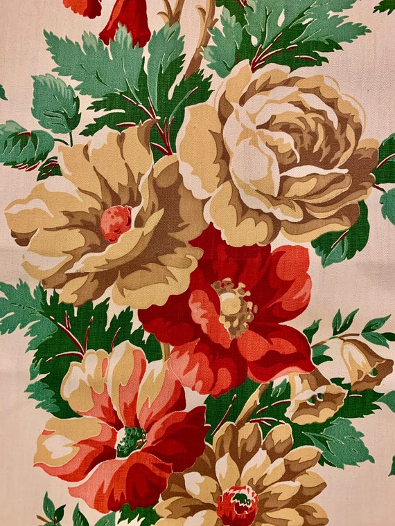 30s-40s Floral Textiles - KimberlyZ