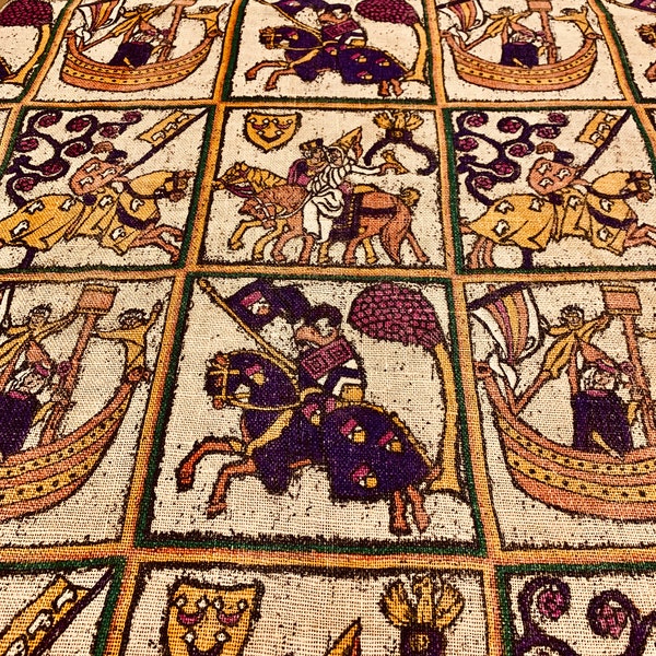 Medieval Fabric - Etsy