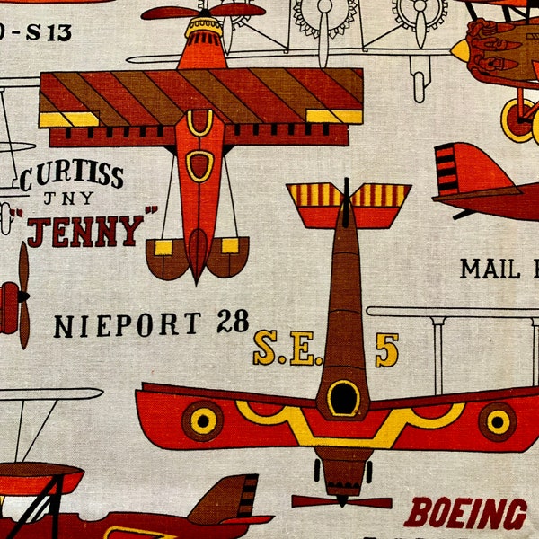Airplane Fabric - Etsy