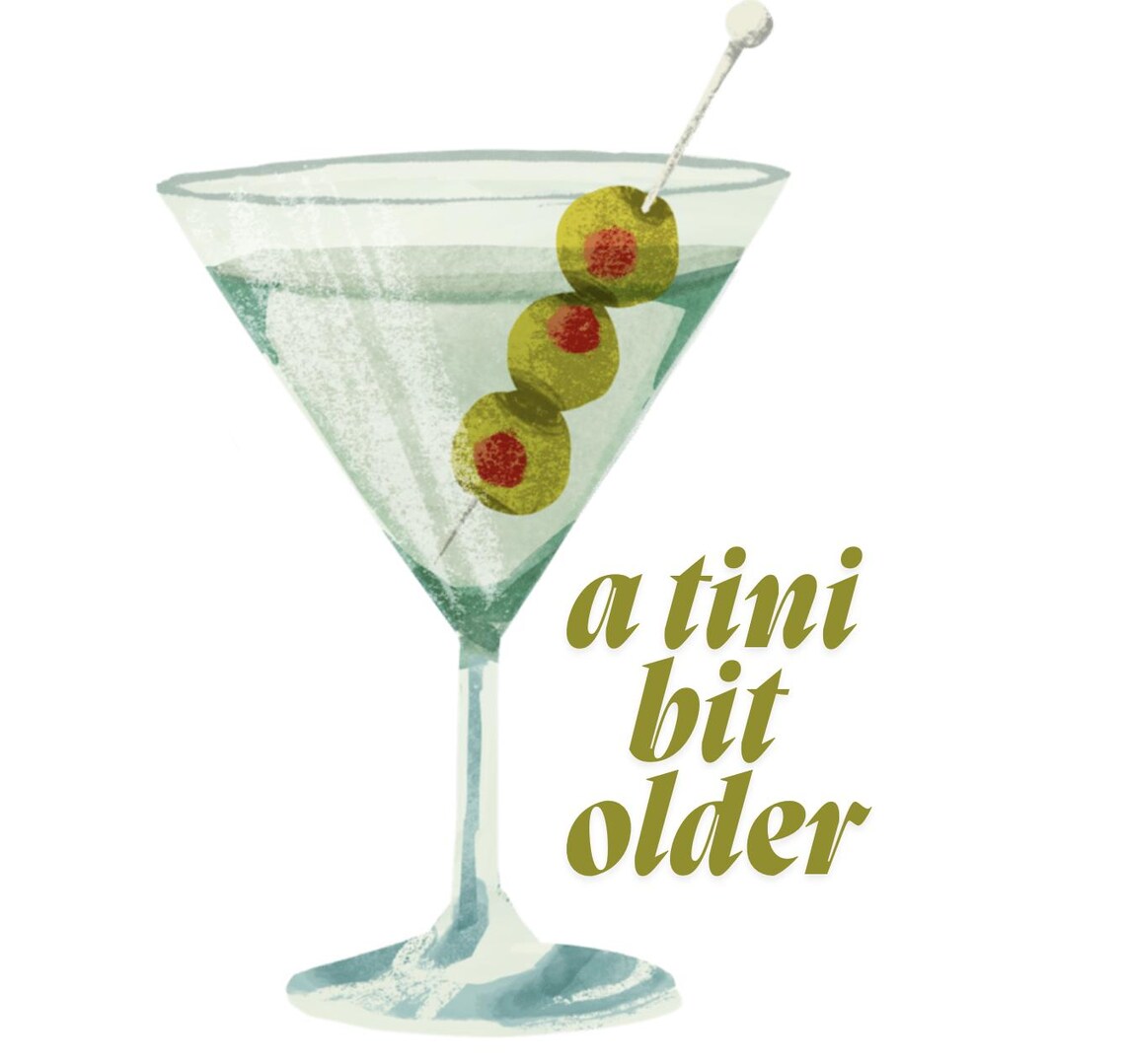 A Tini Bit Older Bar Birthday Party Sign- Customizable! DIY Canva ...