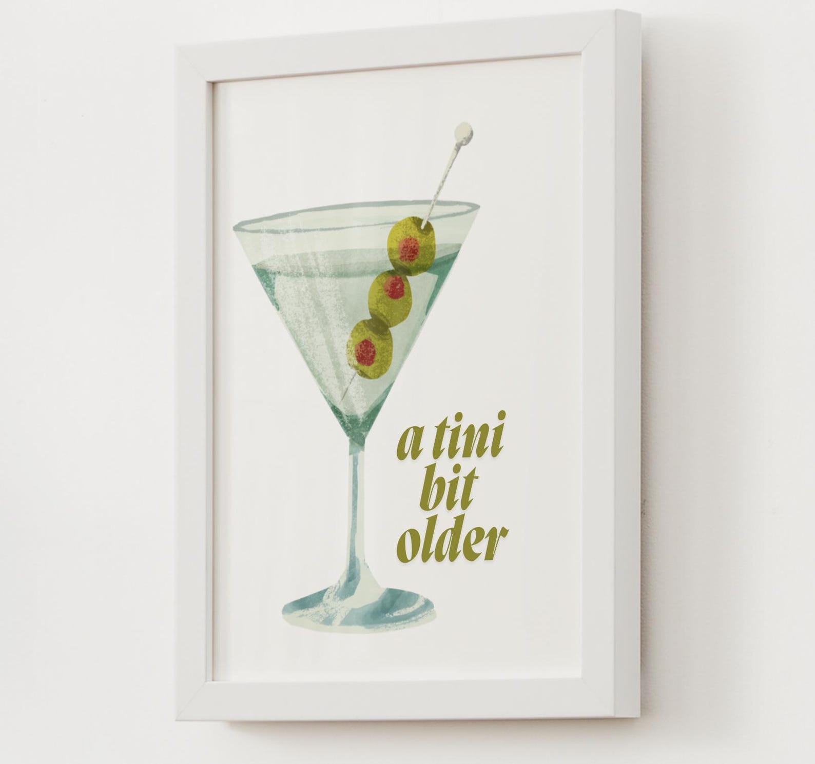 A Tini Bit Older Bar Birthday Party Sign- Customizable! DIY Canva ...
