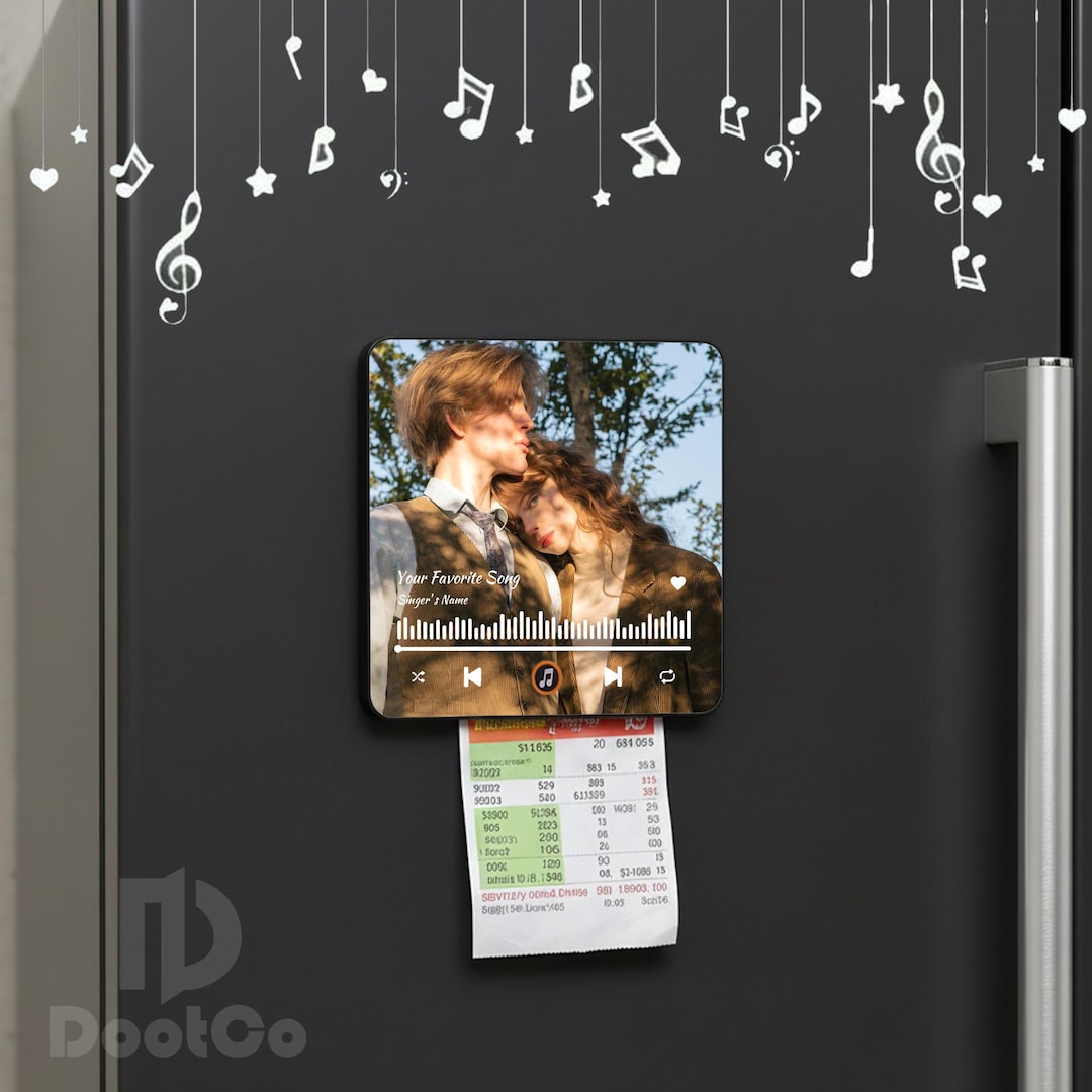 Personalized Song Fridge Magnet,custom Fridge Magnet,magnet With Music ...