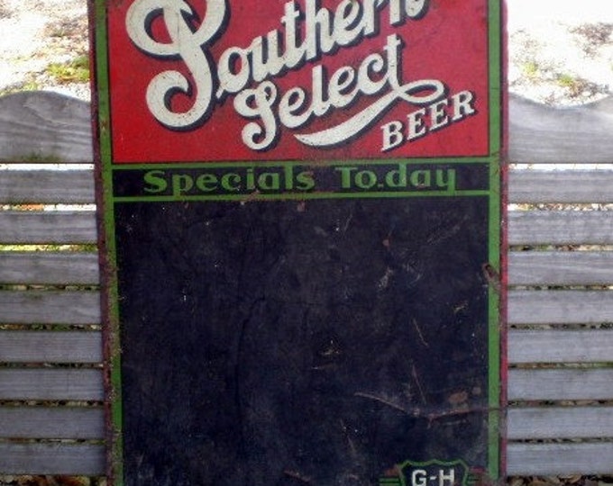 RESERVED FOR JULIE Vintage Beer Sign, Rare, Southern Select Beer, Metal ...