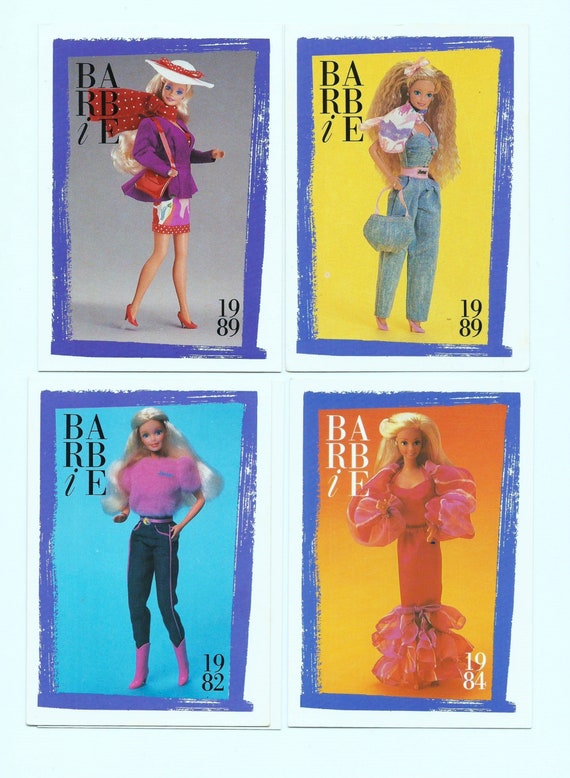 Dolls Collectible Retro Barbie Trading Cards Dolls & Action Figures ...