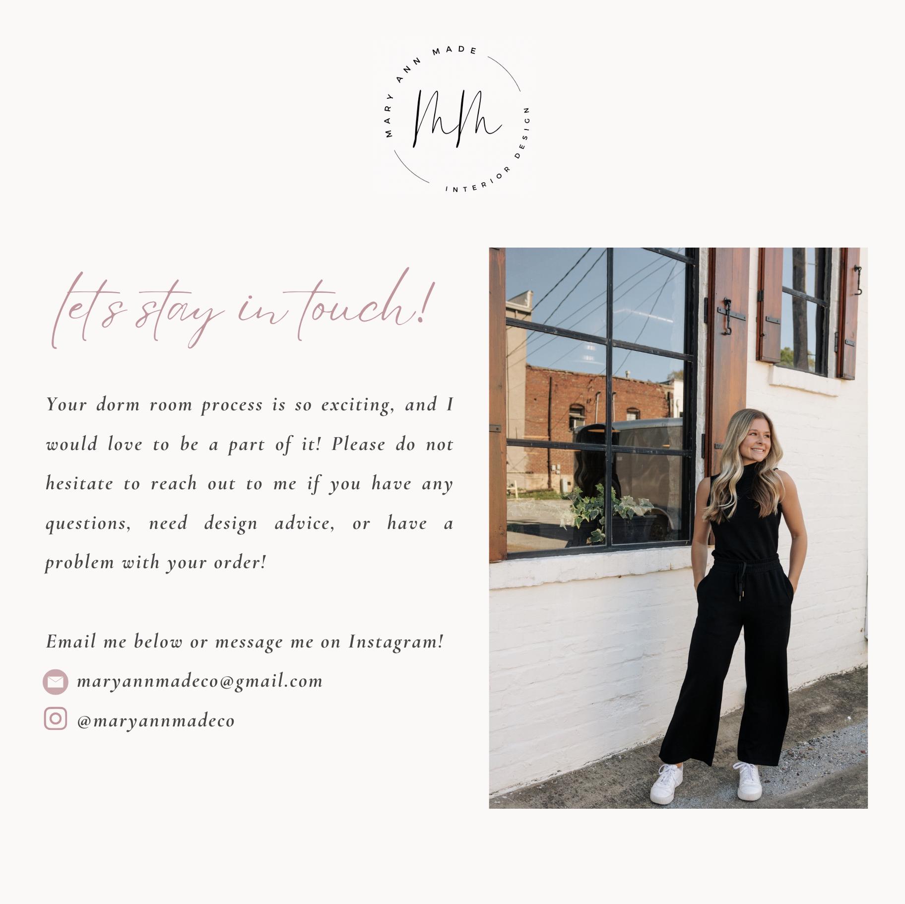 The Meadow Pre-designed Dorm Room, College Dorm Room, Pastel Accents ...